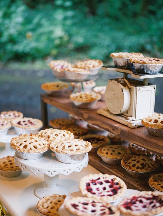 Pie table, lo último en eventos - Escuela Mundo Pastel